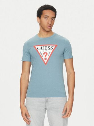 Guess T-Shirt M2YI71 I3Z14 Blau Regular Fit