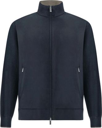 Paul & Shark Homme, Sweatshirts et sweats &agrave; capuche, Bleu, Taille: 2XL 26411727 Zip-through