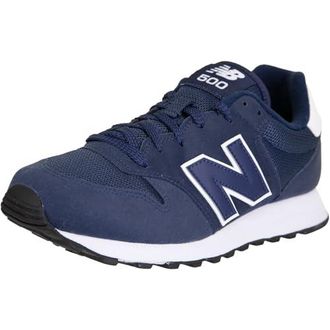 New Balance 500 chaussures de sport, Bleu marine/blanc., 42.5 EU