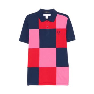 Comme Des Gar&ccedil;ons Homme, Tops, Multicolore, Taille: XL Patchwork Polo
