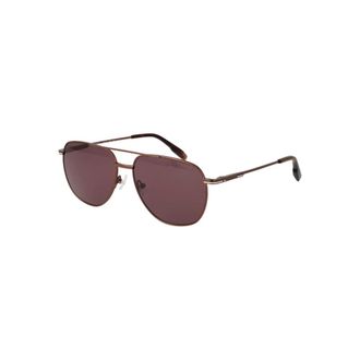 Hackett Homme, Accessoires, Brun, Taille: ONE Size Lunettes de soleil &eacute;l&eacute;gantes &agrave; monture en m&eacute;tal avec protection UV