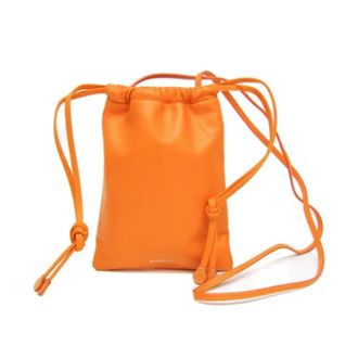 Burberry Pre-owned Leder Schultertasche - - Pre-owned - Damen - Orange - ONE SIZE
