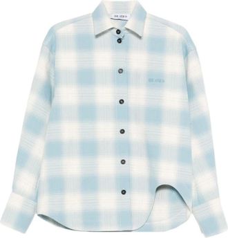 The Attico Femme, Blouses et Chemises, Bleu, Taille: 38 FR Chemises