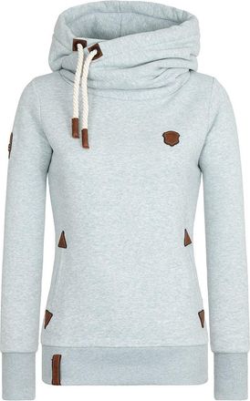 Naketano Damen Kapuzenpullover, Nasty Mint Melange, XS