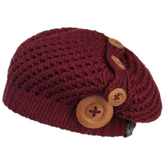 Chillouts Damen Nelly Hoed Beanie Mütze, Bordeaux, Einheitsgröße