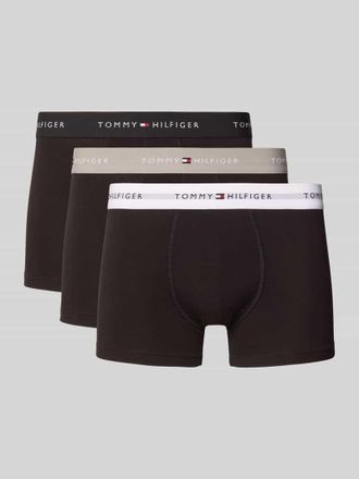 Tommy Hilfiger Trunks aus Baumwoll-Mix im 3er-Pack