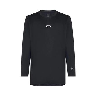 Oakley Homme, Sport, Noir, Taille: L Seeker Revel Longsleeve Jersey 2.0