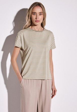 Street One T-Shirt Style Crista mit Streifen Muster