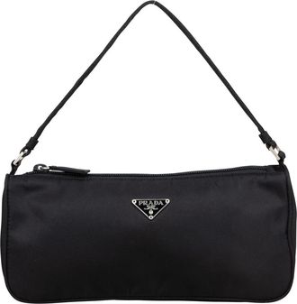 Prada Crossbody Bags - Prada Black Nylon Mini Handbag - Gr. unisize - in Schwarz - f&uuml;r Damen
