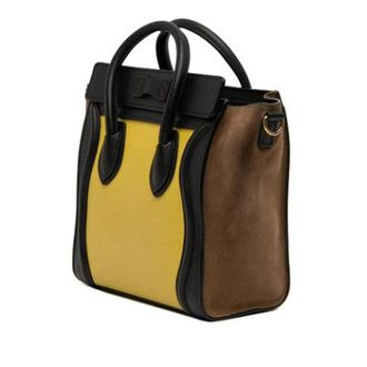 Celine Pre-owned Nano Luggage Tote - Femme - Pre-owned - Jaune - Taille: ONE Size