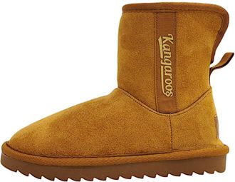 Kangaroos K-UK Holy Kinderschuhe Mädchen Winterstiefel Braun Freizeit, Schuhgröße:34 EU