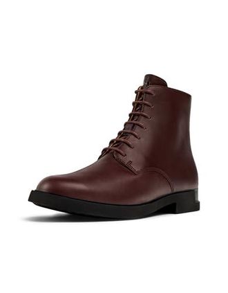 Camper Femme Iman K400300 Bottine à lacets Bourgogne 008, 40 (EU)