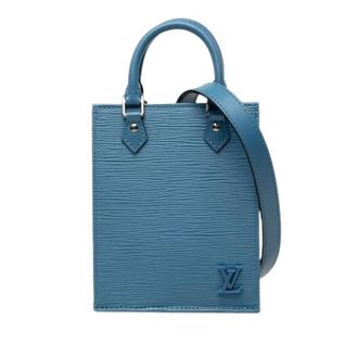 Louis Vuitton Pre-owned Petit Sac Plat - Femme - Pre-owned - Bleu - Taille: ONE Size