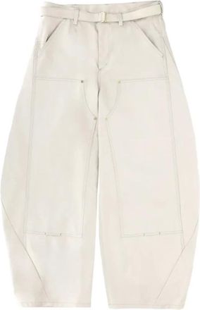 sacai Homme, Shorts, Beige, Taille: M Long Shorts