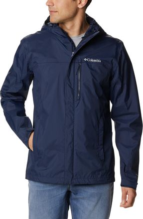 Columbia Herren, Wasserdicht Regenjacke, Collegiate Navy, S