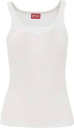 Diesel Femme, Tops, Blanc, Taille: 40 FR Hauts sans manches
