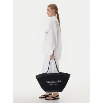 Karl Lagerfeld Handtasche KARL LAGERFELD B1W46069 Schwarz