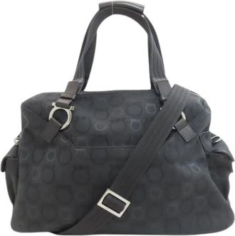 Ferragamo Sac Boston Pre-owned - Femme - Pre-owned - Noir - Taille: ONE Size