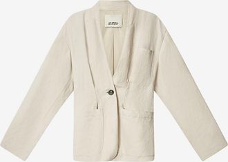 Isabel Marant Veste Soraya - Femme - &Eacute;cru - Taille 34 - Isabel Marant