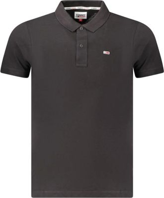 Tommy Hilfiger Homme, Tops, Noir, Taille: 2XL Polo Nero
