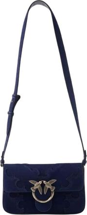 Pinko Pinko, Femme, Sacs, Violet, Taille: ONE Size Love One Slouchy Mini