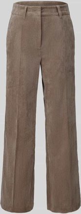 Cambio Regular Fit Cordhose mit angedeuteten Taschen Modell AMELIE
