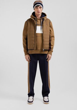 Eden Park Doudoune Sans Manches Matelass&eacute;e &Agrave; Col Montant Noisette