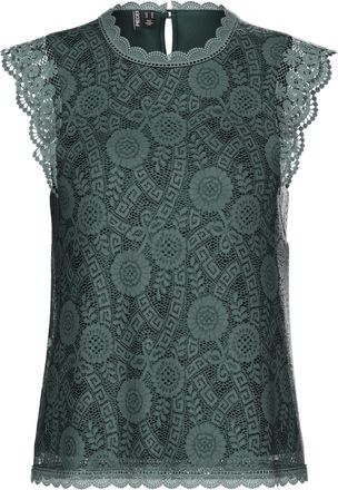 Pieces Pcolline Sl Lace Top WVN Noos