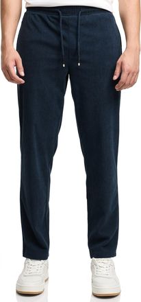 Indicode Herren INNemoto Pants Cord-Hose mit elastischem Komfortbund | Herrenhose Chinohose f&uuml;r M&auml;nner Sky Captain, XXL