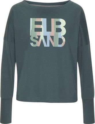 Elbsand Langarmshirt Ilda mir Frontprint