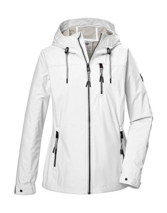 G.I.G.A. DX by killtec Softshelljacke GS 74 WMN SFTSHLL JCKT Damen Softshelljacke, wasserabweisend, winddicht, pflanzenbasiert