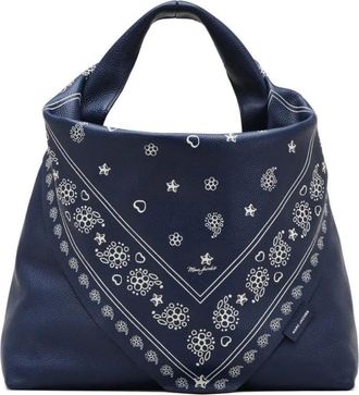 Marc Jacobs Hobo Bags - Textured Leather Shoulder Bag - Gr. unisize - in Schwarz - f&uuml;r Damen