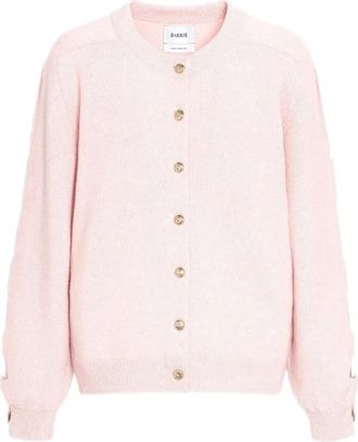 Barrie cardigan à détail de ruban - Rose