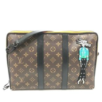 Louis Vuitton Pre-owned Toile sacs-louis-vuitton - Homme - Pre-owned - Brun - Taille: ONE Size