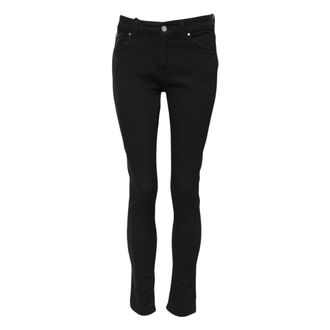 Dolce & Gabbana Schwarze Skinny Mid Waist Denim Jeans - - Jeans - Damen - Schwarzk - XS
