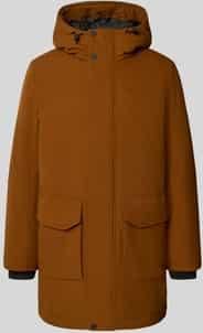 Tom Tailor Denim Regular Fit Parkamantel aus wasserdichtem Material