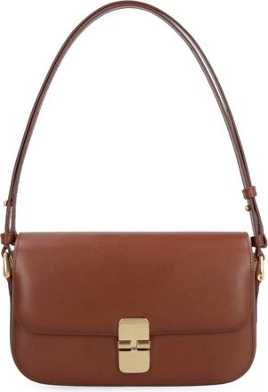 A.P.C. A.p.c., Femme, Sacs, Brun, Taille: ONE Size Grace Baguette Bag
