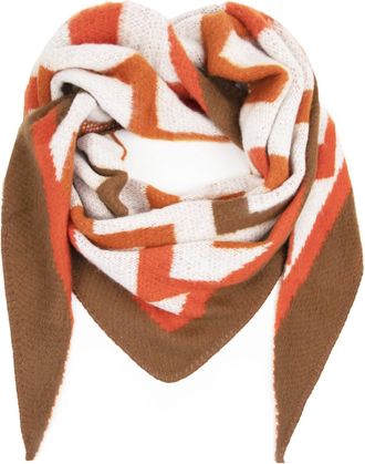 Glamexx24 Damen Halstuch - Dreiecksform Unisex Schal in Vielen Farben - XXL Winter- und Sommerschal Mit Muster - Sehr Weicher Trendschal