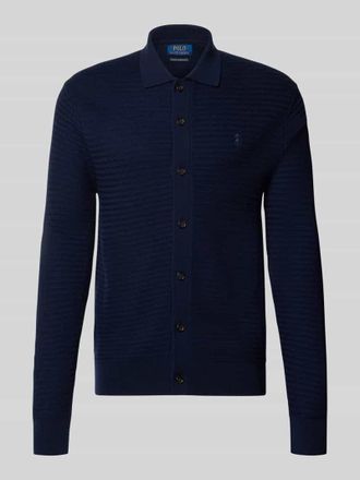 Polo Ralph Lauren Regular Fit Strickjacke aus reiner Wolle