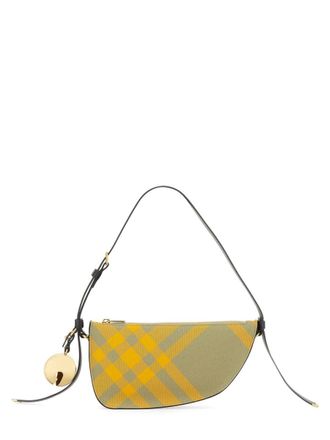 Burberry Unisex Mini Shield Bag Multicolour Polyester Shoulder