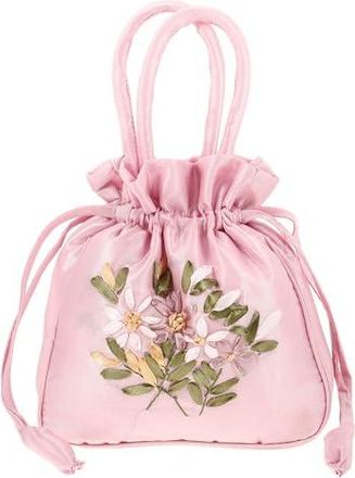 Milisten Paquet &agrave; Main Brod&eacute; Poign&eacute;e Petit Paquet &agrave; Cordon pour Femme Pochette Pratique pour F&ecirc;te et Promenade