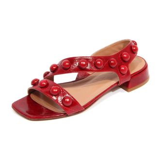 A.Bocca Kardinalsandale im Sandalenstil - - Shoes - Damen - Rot - 37 EU