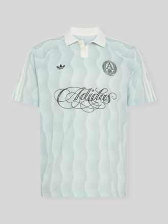 adidas Originals Relaxed Fit Poloshirt mit Logo-Applikation