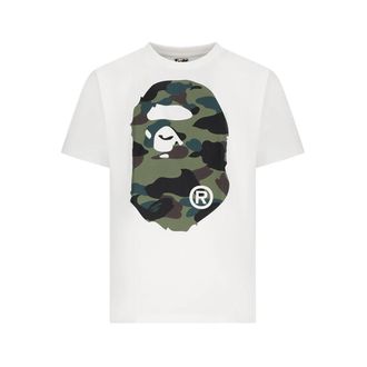 A Bathing Ape 1st Camo Big Ape Head Tee - - Tops - Herren - Mehrfarbig - XL