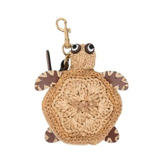 Anya Hindmarch Femme, Accessoires, Beige, Taille: ONE Size Breloque Tortue