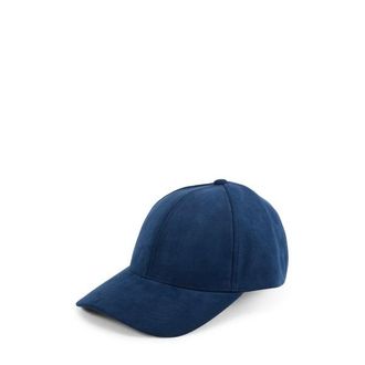 Varsity Casquette aspect daim unie