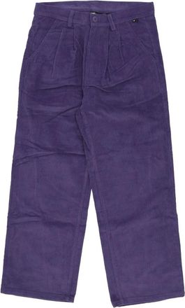 The Hundreds Homme, Pantalons, Violet, Taille: W34 Long Velvet Pantalons