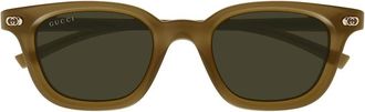 Gucci Gg1946S Sonnenbrille - - Accessories - unisex - Braun - 48 MM