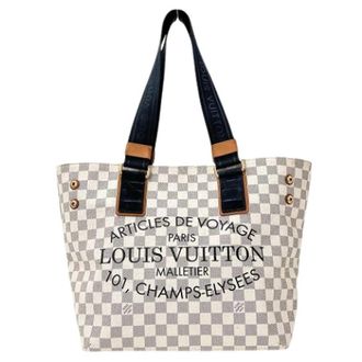 Louis Vuitton Pre-owned Plan Soleil Cabas PM Tote Bag - Femme - Pre-owned - Blanc - Taille: ONE Size