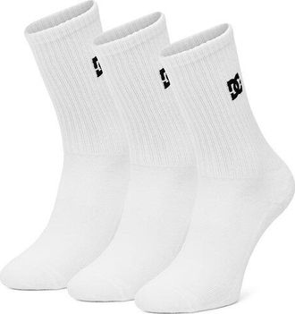 DC Lange Socken AS_DC_01W_SS25 (3-PACK) Wei&szlig;